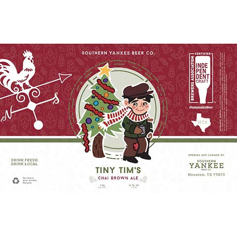 Tiny Tim's Chai Brown Ale – CraftShack - Buy craft beer online.