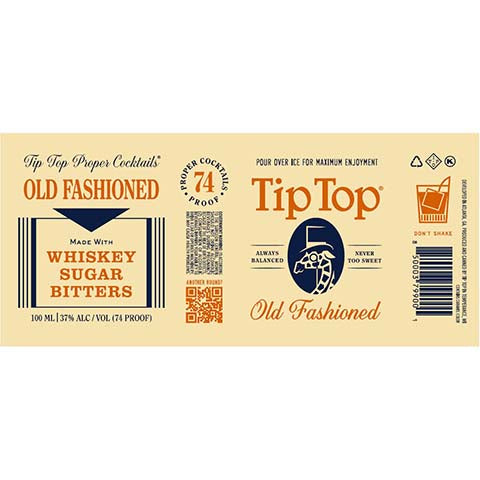 Tip Top Old Fashioned – CraftShack - Buy craft beer online.