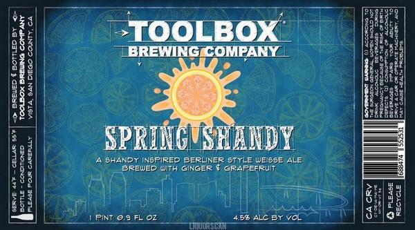 Toolbox Spring Shandy (Berliner Weisse) – CraftShack - Buy craft beer ...