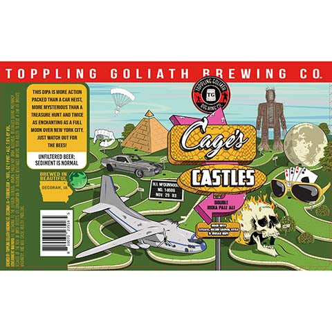 Toppling Goliath Cage's Castles DIPA – CraftShack - Buy craft beer online.