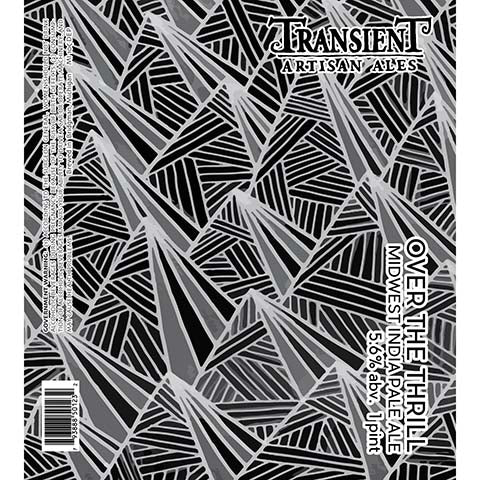 Transient Artisan Ales Over The Thrill IPA – CraftShack - Buy craft ...