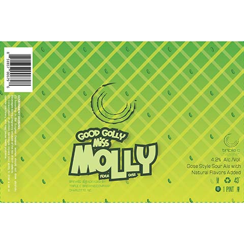 Triple C Good Golly Miss Molly Pickle Gose – CraftShack - Buy craft ...