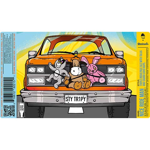 Tripping Animals Nice Ride Man TIPA – CraftShack - Buy craft beer online.