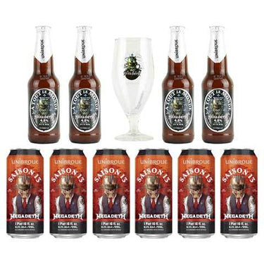 Unibroue Megadeth Beer Gift Set – CraftShack - Buy craft beer online.
