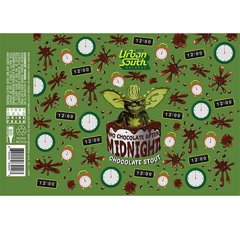 Urban South No Chocolate After Midnight Chocolate Stout – CraftShack ...