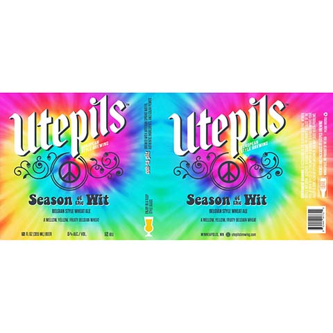 Utepils Season of the Wit Wheat Ale – CraftShack - Buy craft beer online.