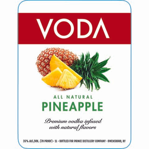 VODA Pineapple Vodka – Buy Liquor Online