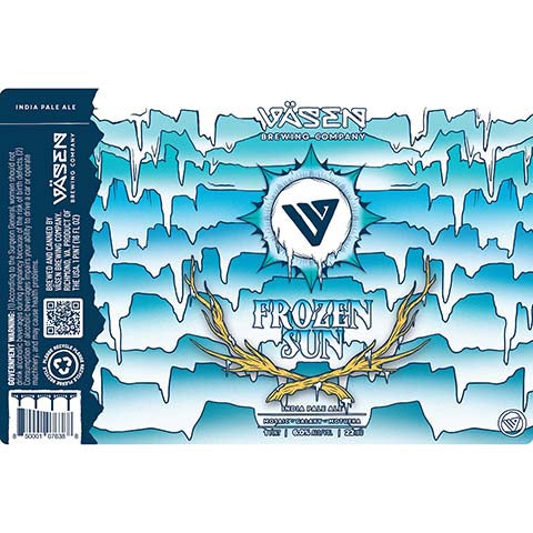 Vasen Frozen Sun IPA – CraftShack - Buy craft beer online.