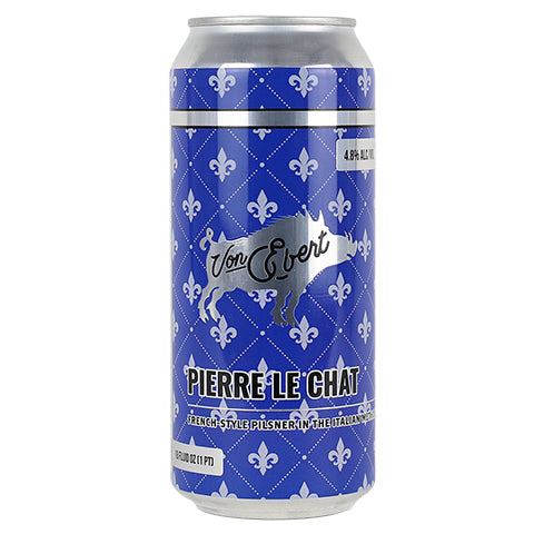 Von Ebert Pierre Le Chat Pilsner – CraftShack - Buy craft beer online.