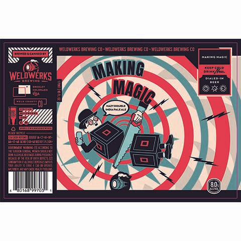Weldwerks Making Magic Hazy DIPA – CraftShack - Buy craft beer online.