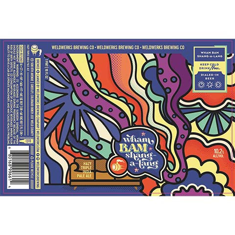 Weldwerks Wham Bam Shang-A-Lang Hazy TIPA – CraftShack - Buy craft beer ...