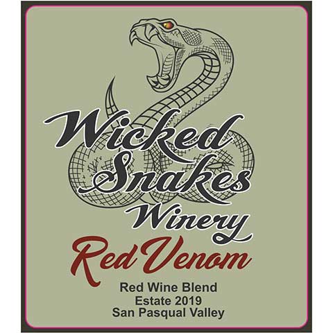 Wicked Snakes Winery Red Venom – Buy Liquor Online