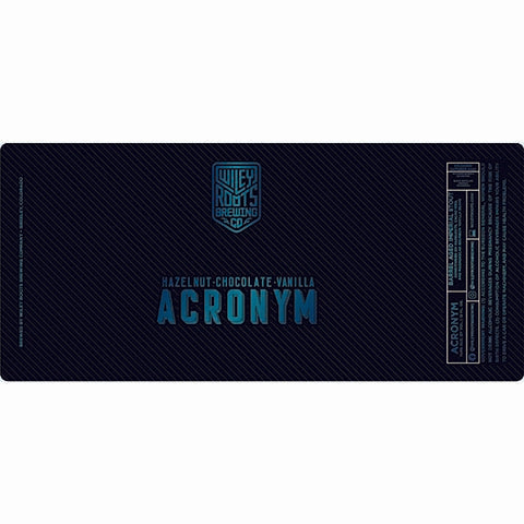 Wiley Roots Acronym Imperial Stout – CraftShack - Buy craft beer online.