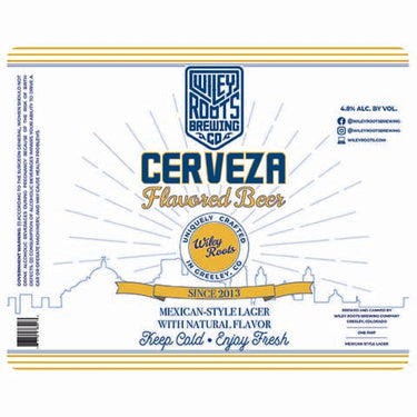 Wiley Roots Cerveza Flavored Beer – CraftShack - Buy craft beer online.