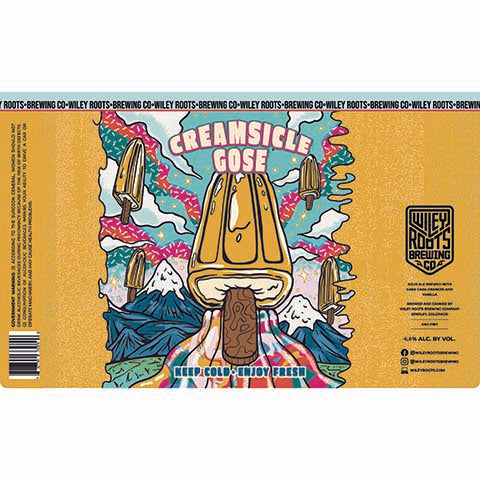 Wiley Roots Creamsicle Gose – CraftShack - Buy craft beer online.
